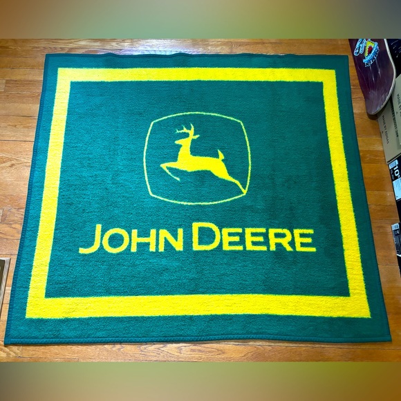 John Deere | Bedding | Vintage John Deere Biederlack Blanket | Poshmark